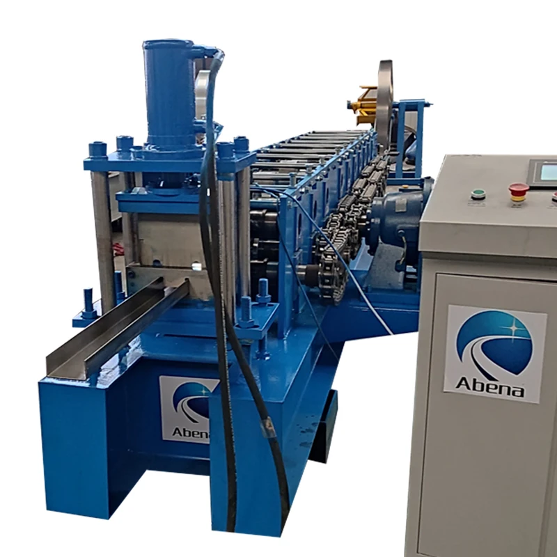 Custom Made Steel Frame C Purlin Roll Forming Machine