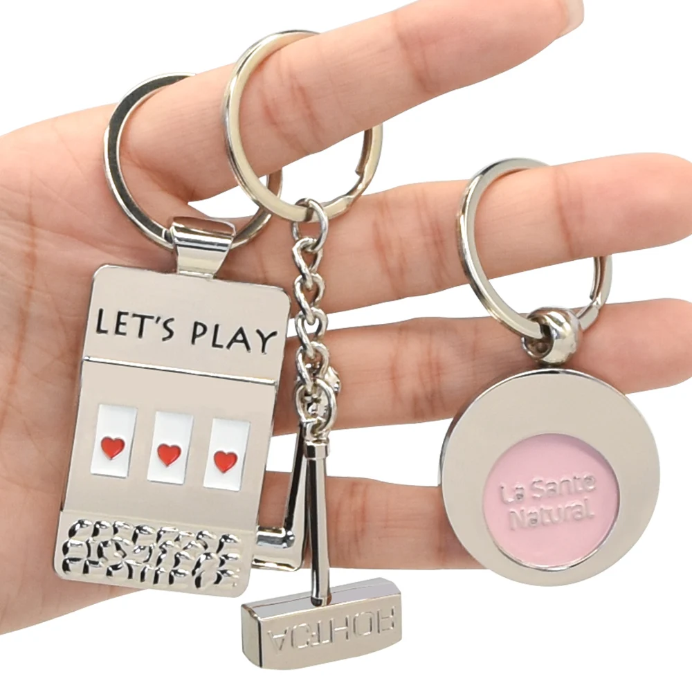 Custom Soft Enamel Keychains Logo Metal Personalized 3d Customized Key ...