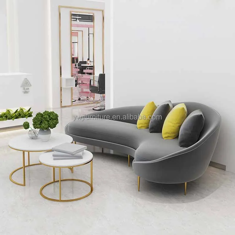 Modern Design Living Room Furniture Sofa Unique Design Velvet Furniture ...