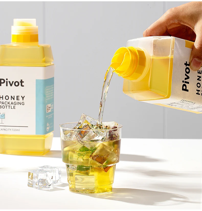 New Product Large Capacity Cuboid Pp Material Coconut Oil Sauce Storage ...