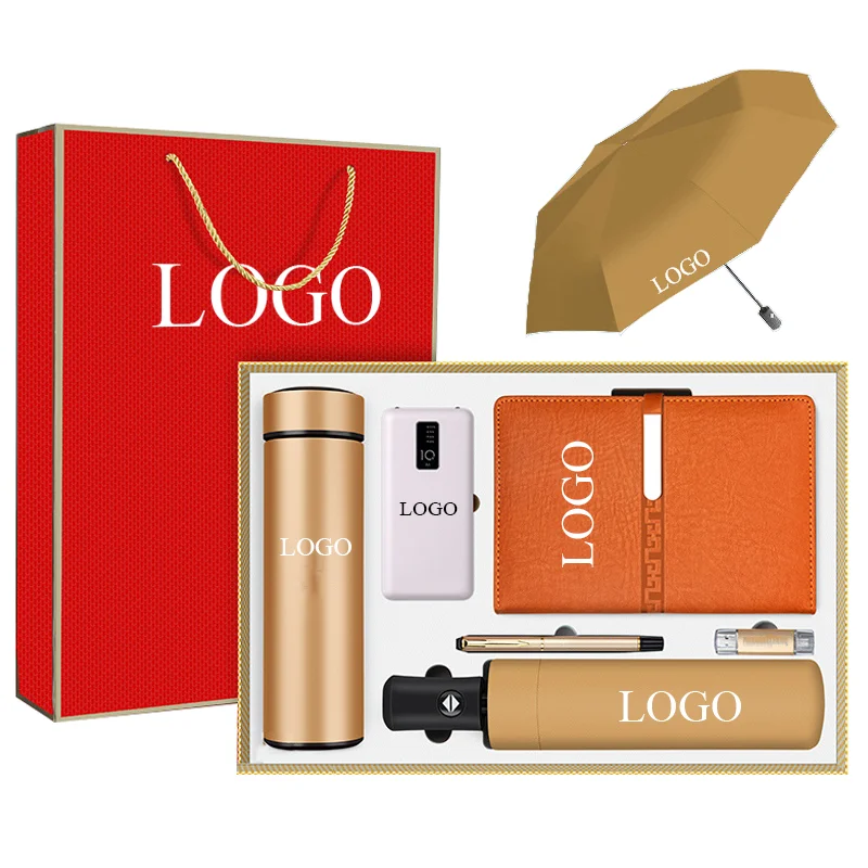 Custom Logo Luxury Corporate Gift Set With Logo Business Gift Set Item ...
