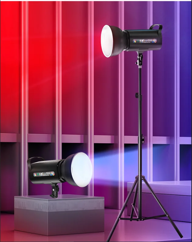 Studio Lighting Photography For Boadcast Rgb Studio Strobe Light Cob ...