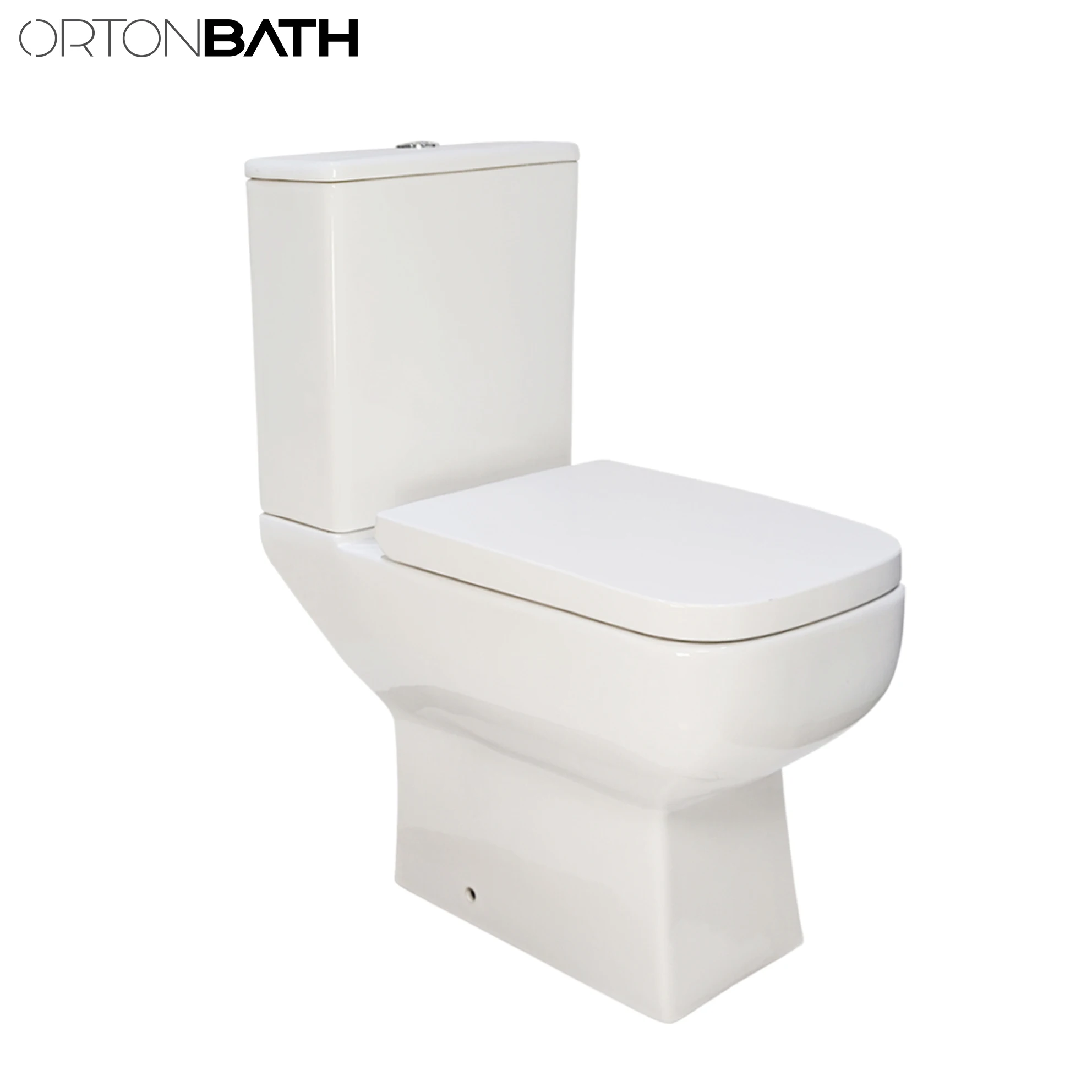 Ortonbath Dual Flush Toilet,Uf Soft Closing Seat,Toilets For Bathrooms ...