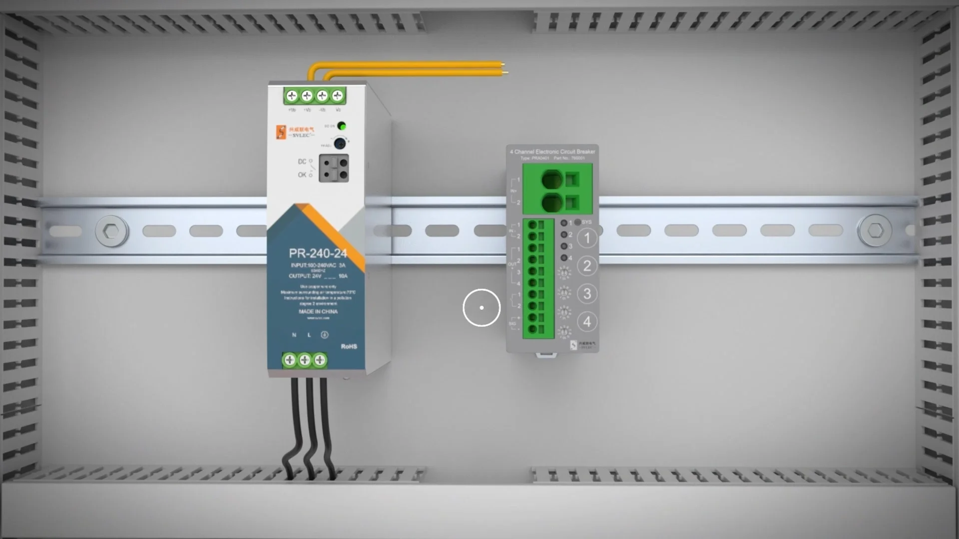 Miniature Circuit Breaker Mcb 4p 8p 1-10a For Overload Protection Mini ...