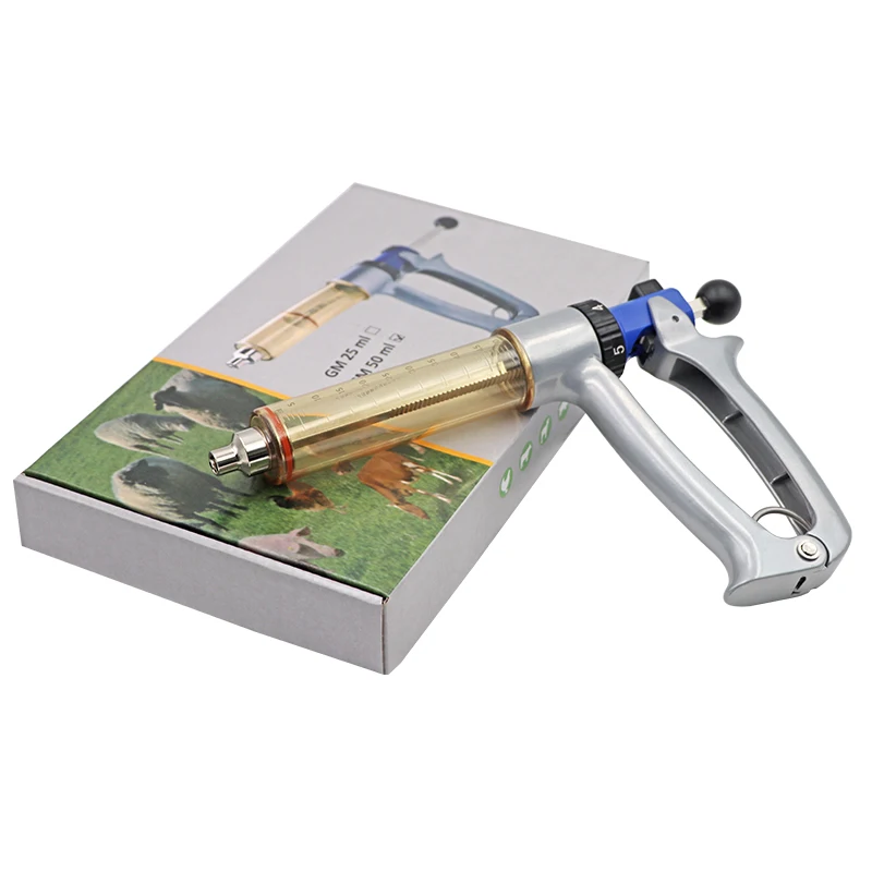 Veterinary Pistol Syringe - Efficient Animal Vaccination
