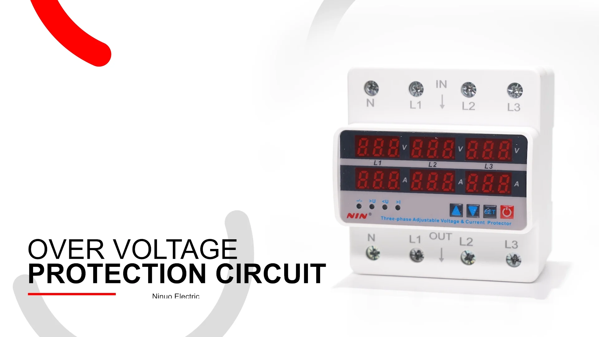 Nin Three Phase Voltage And Current Protector 220v - Buy Three Phase ...