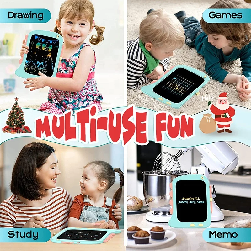 Learning Educational Cartoon Dinosaur Toys Gift Set 8.5inch Kids ...