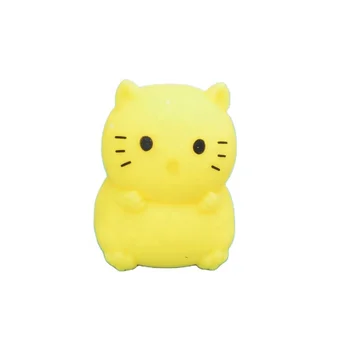 Tpr Cute Kitten Soft Playdough Squishy Fidget Sensory Toys Animal ...
