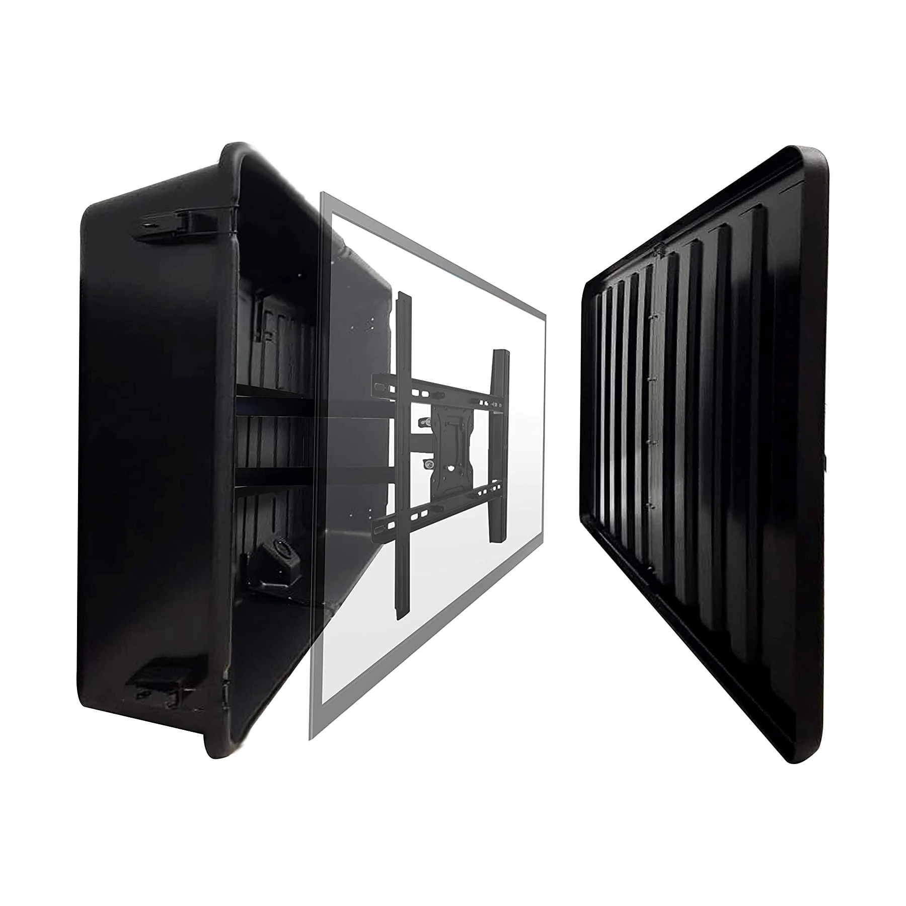 DYMACHINE Outdoor TV Enclosure - Weatherproof Protection