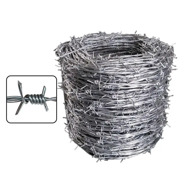 Barbed Wire Fencing Barbed Wire With Sharp Edge On Various Fences For ...