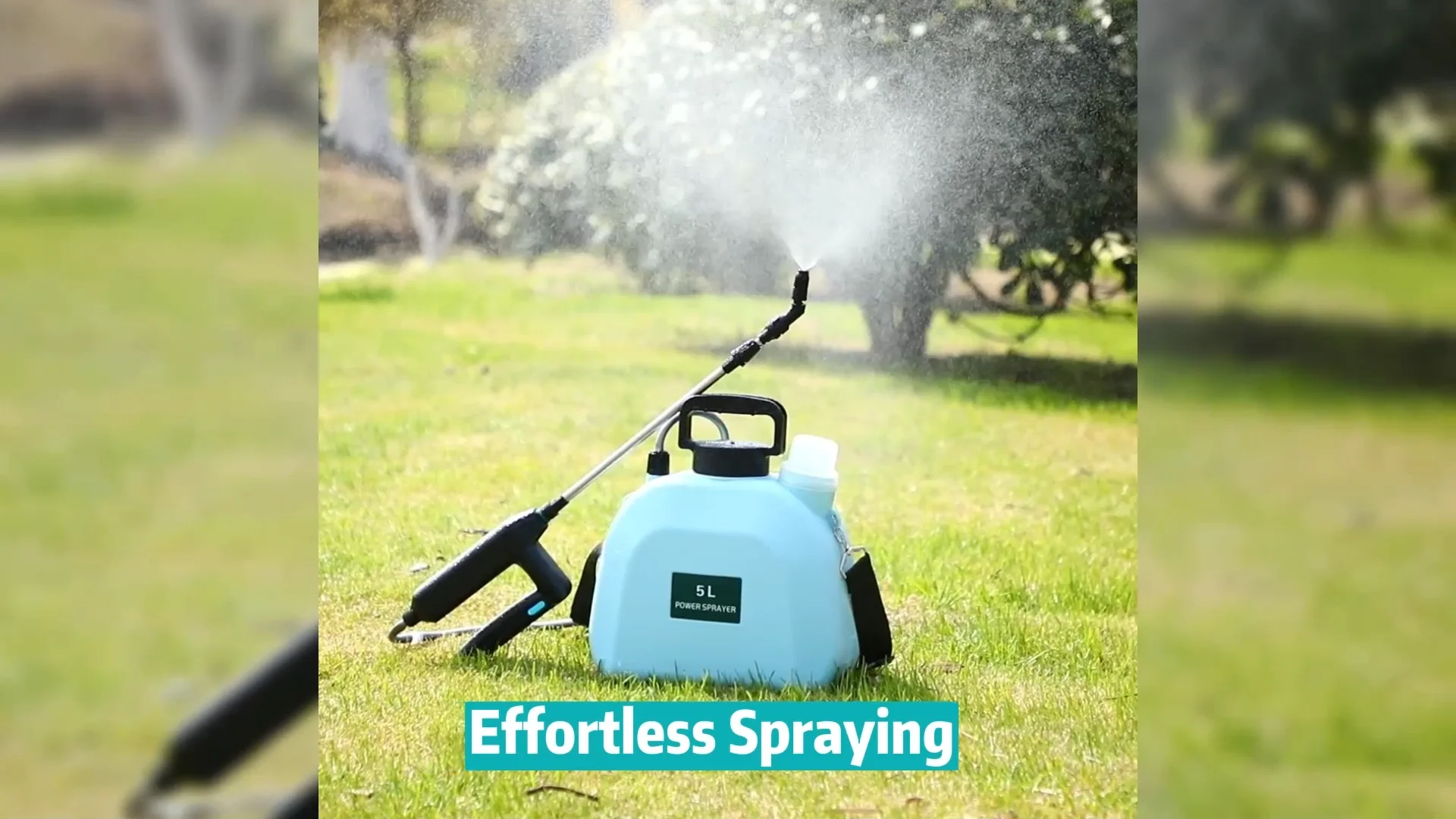 8l Electric Weed Lawn Sprayer Cordless Battery Electric 8l Water Bottle ...
