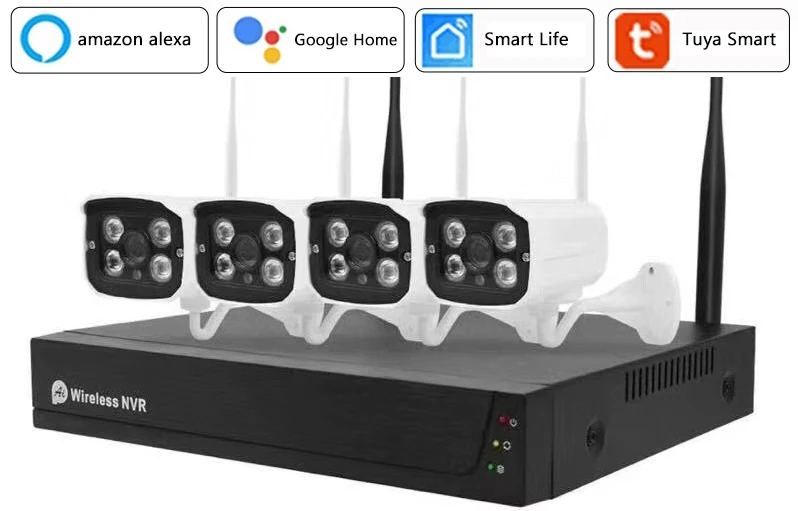 Tuya Wireless Wifi NVR Kit - Customized Security Solutions