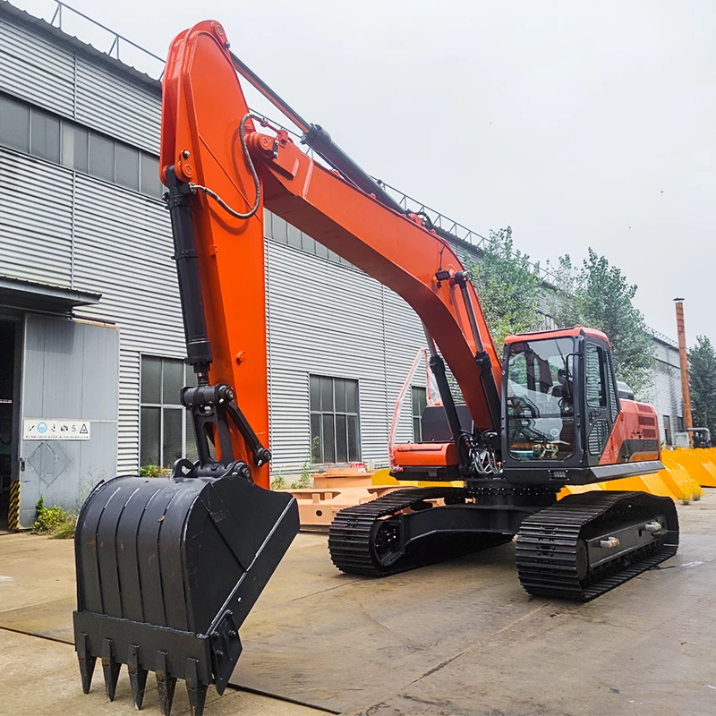 Construction Machinery 20 Ton Crawler Excavator Medium Excavator ...