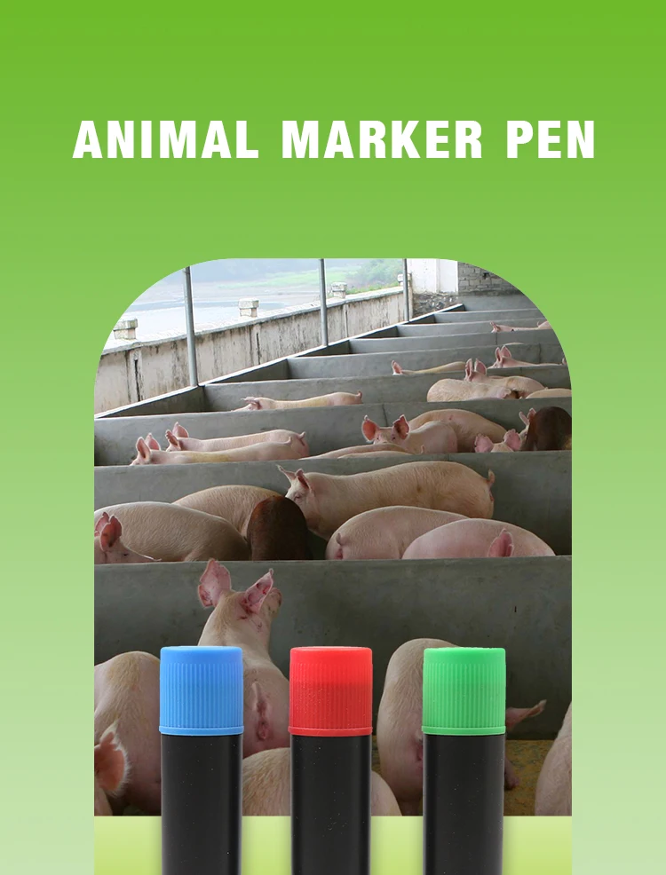 Veterinary Crayon for Pig Sheep Cattle Marker Pen