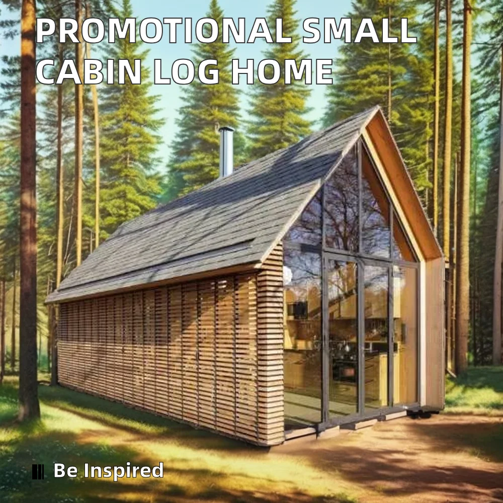 Small Cabin House Waterproof Wood Carport for Promotion Durable ...