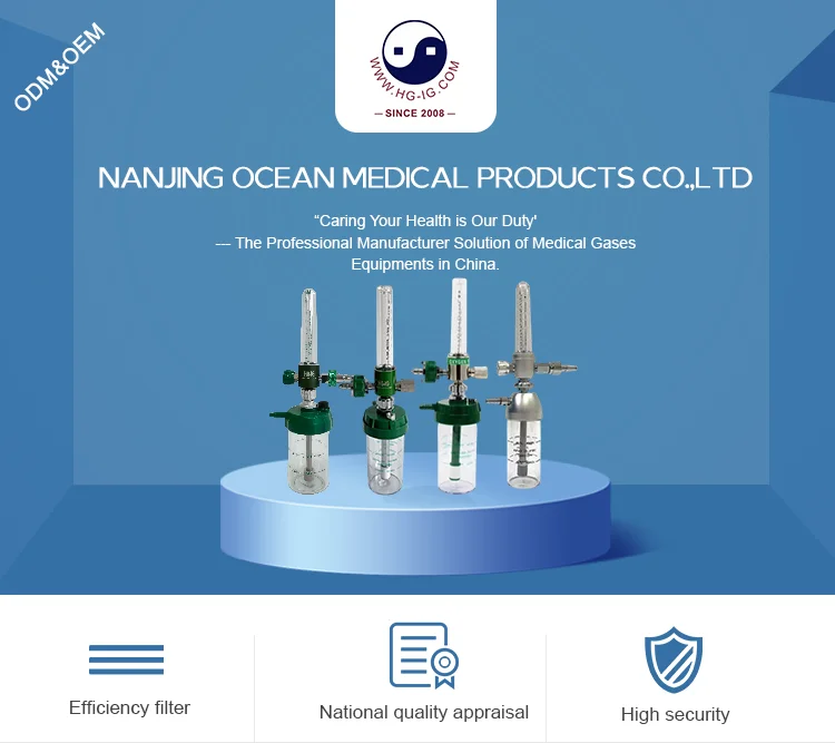 Hg-ig Factory Din Standard Oxygen Adapter Wall Mounted Medical Oxygen ...