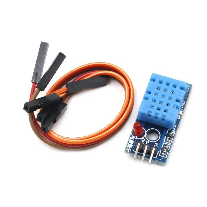 Dht11 Humidity Module With Led Light Temperature And Humidity Module ...