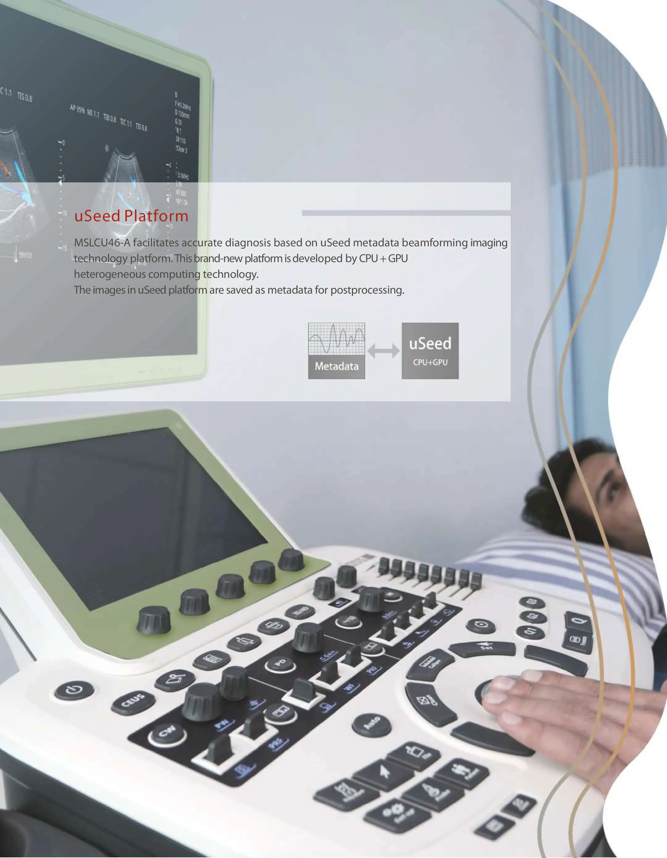 Portable Medical 3D 4D Echocardiography Ultrasound Machine