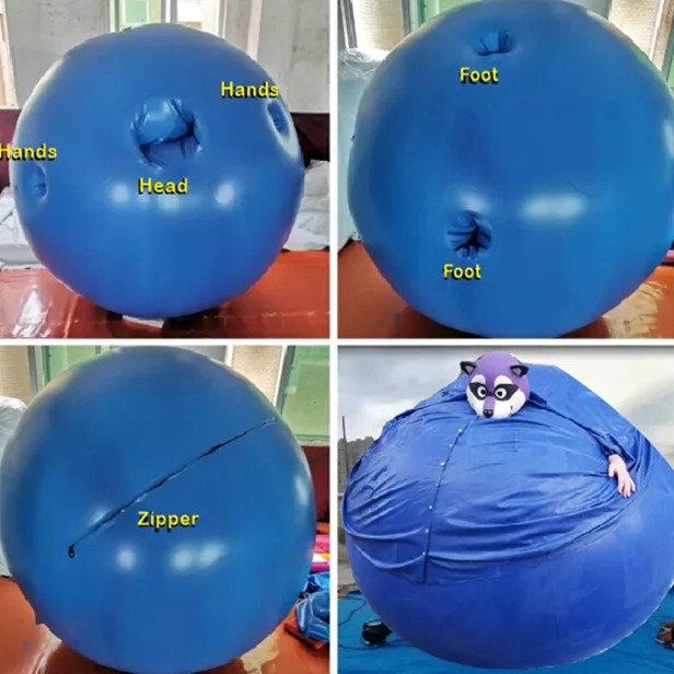 Blueberry Inflation Game - Fun with the Taylormadeclips Suit