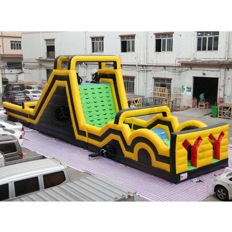 20m Long Inflatable Obstacle Course - Fun & Interactive Game