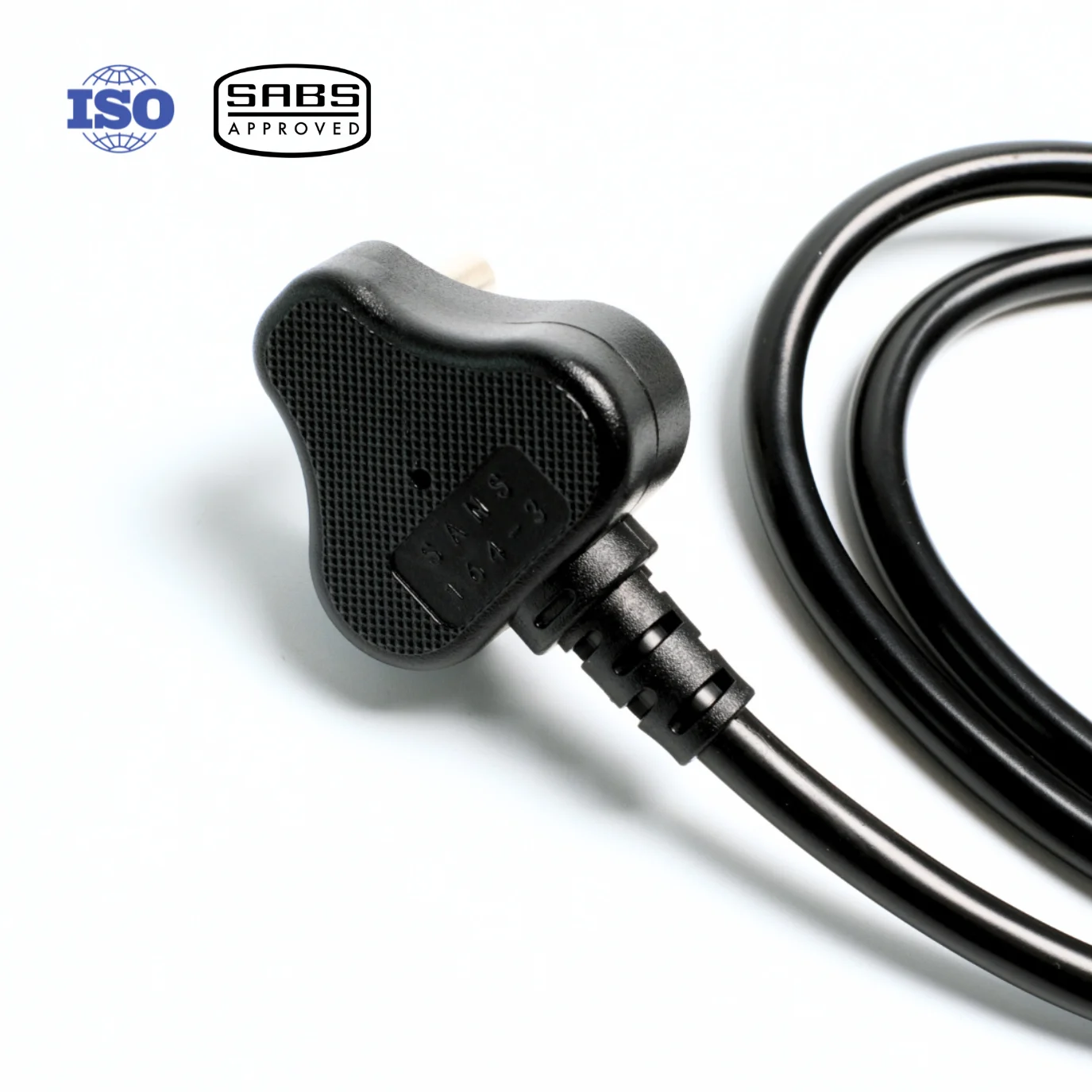 South African Phone Power Supply Cable Copper Extension Power Cord with ...