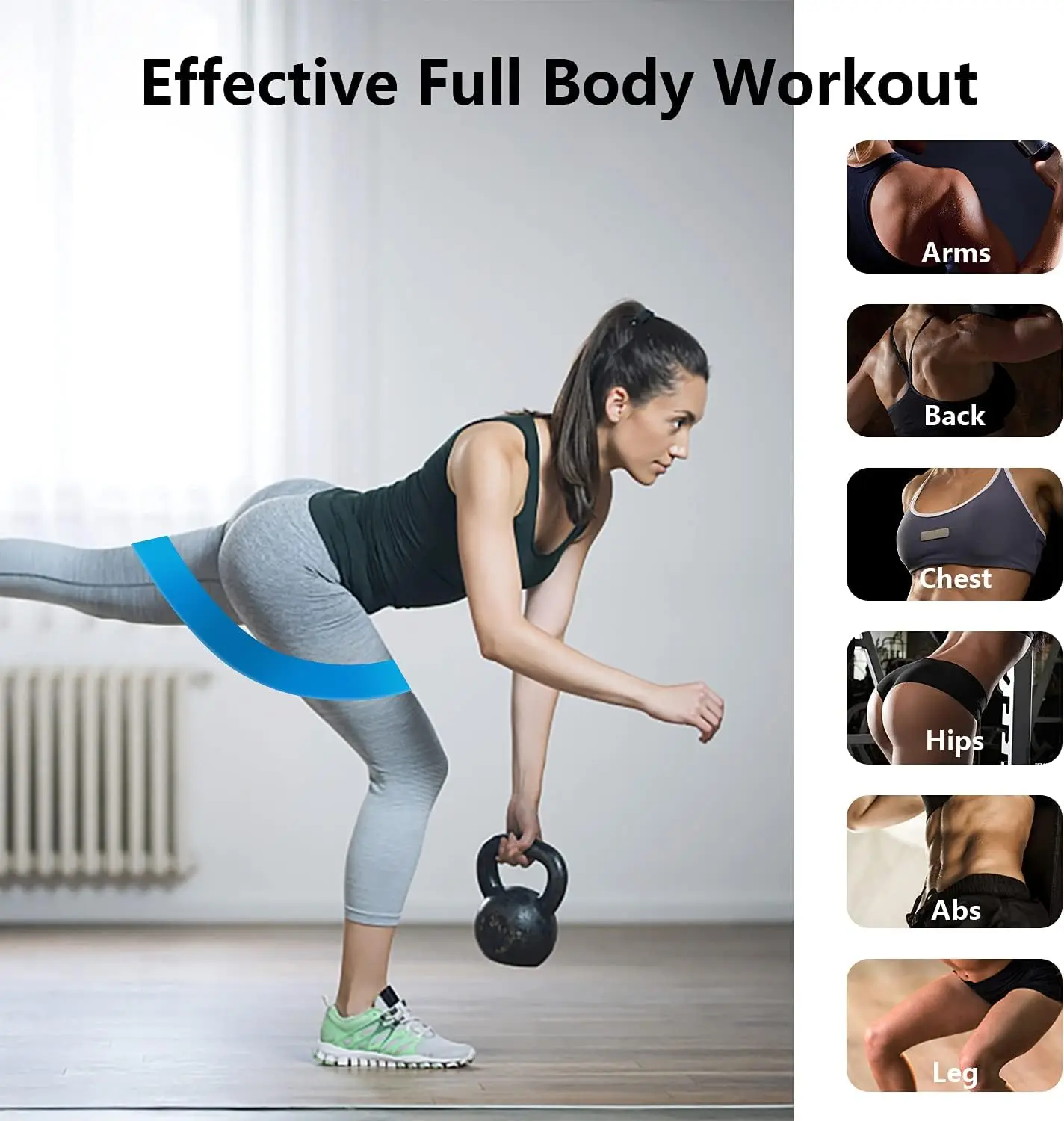 YETFUL Best Quality Premium Gym Exercise Theraband Pull up Loop Set ...