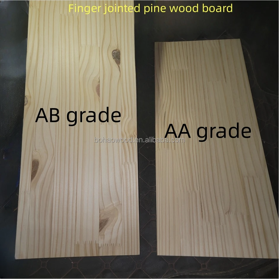 Radiata Pine Plank Natural Color Finger Joint Board Pine Wood ...