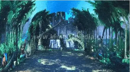 Immersive LED Tunnel Video Display Projector & Digital Light Solutions OEM