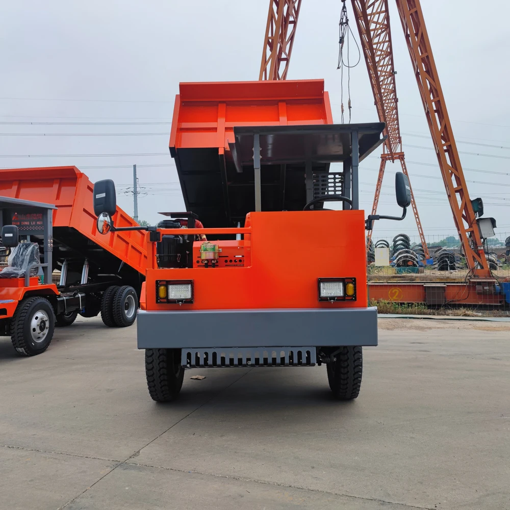 2 Ton Mini Dump Truck Mining Dumper Mining Operations Wheel Drive Mine ...