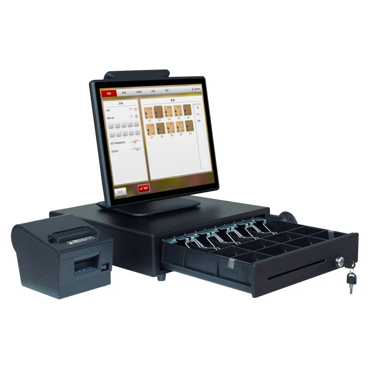 Original Factory Windows POS Device Complete Electronic Cash Register ...