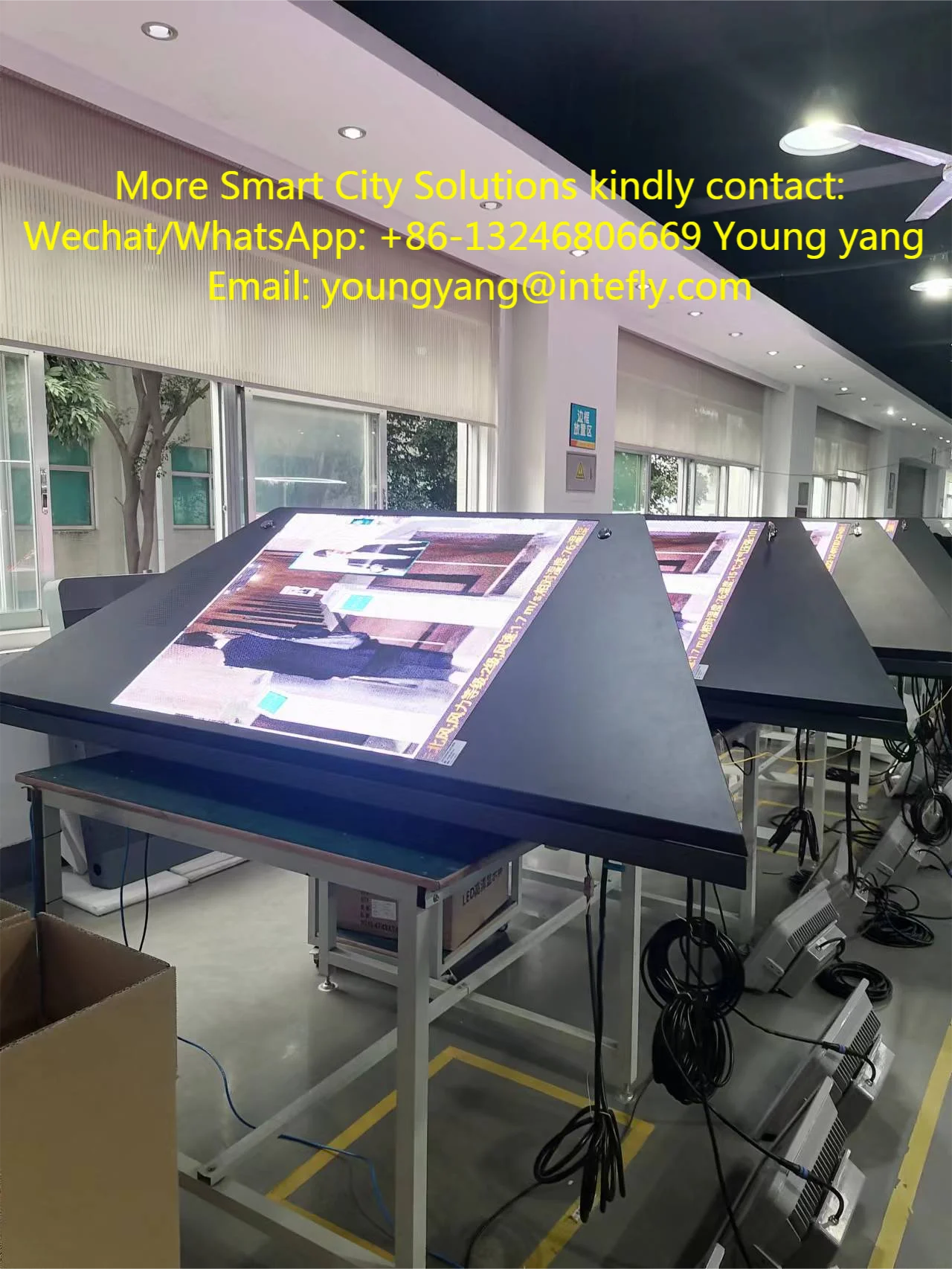 5g Smart Iot Light Pole Cctv Camera Wifi Hotspot Sos One-key Button P3 ...