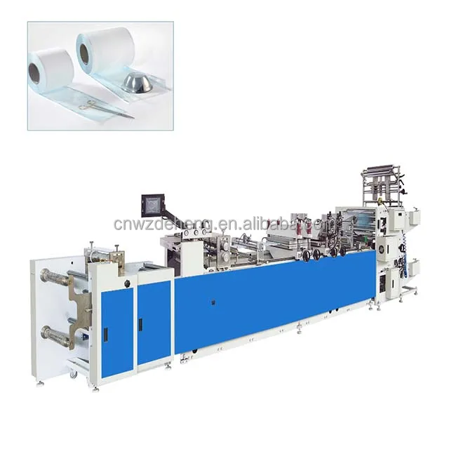 Medical Heat Seal Tyvek Sterilization Roll Pouch Making Machine ...