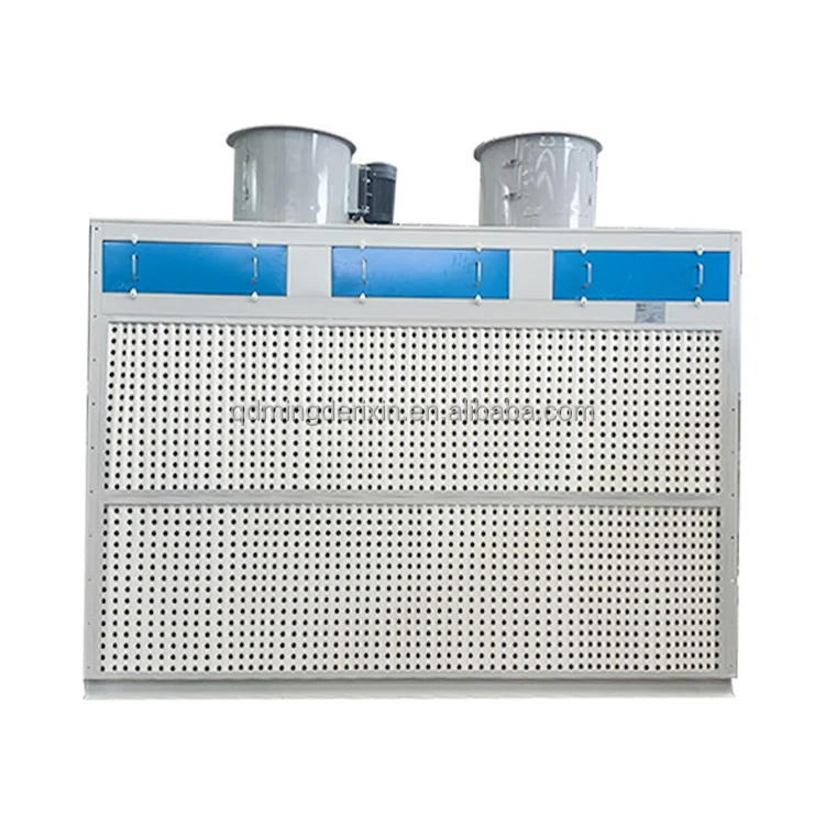 CE Spray Booth Paint Mist Treatment Machine Customized Size Open Face ...