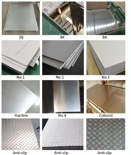 Ss Sheet 316l Uns S31254 Tp304 Stainless Steel Astm A240 Ss Sheet Plate ...