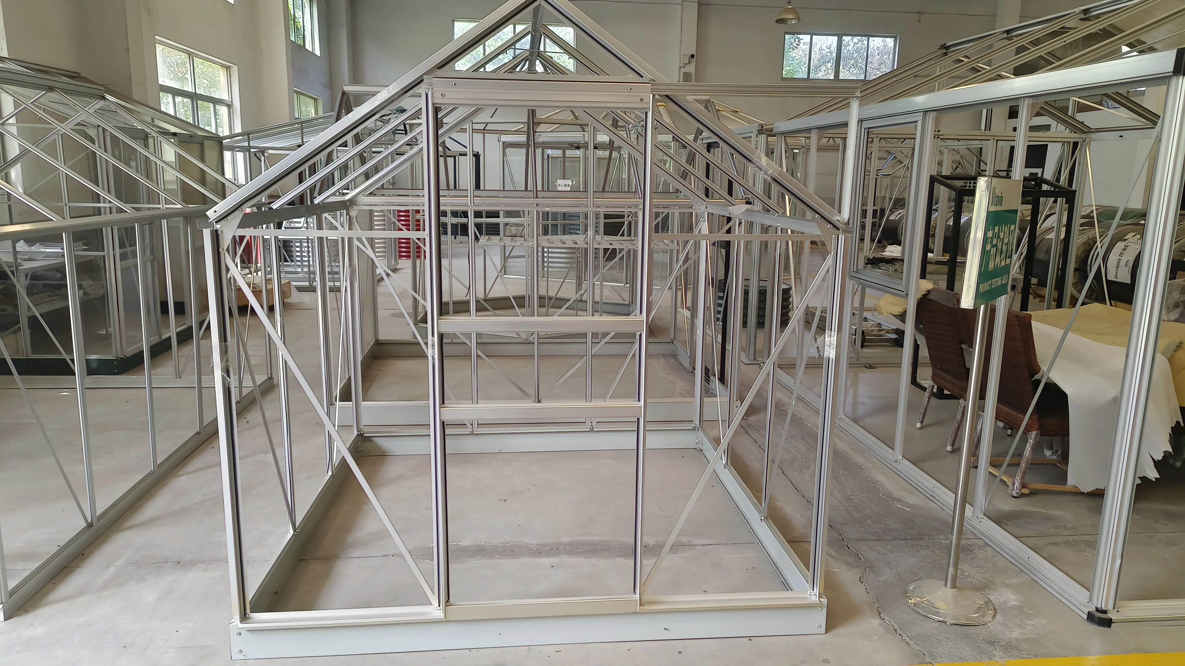 Residential Commercial Triangle Modular Prefab Casa Sun Room Glass ...