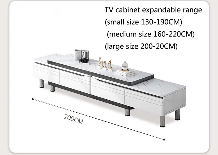 Expandable TV Storage Cabinet - Modern & Versatile Design