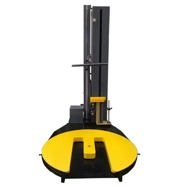 Pallet Wrapping Machine With Ramp Automatic Pallet Wrapper Machine ...
