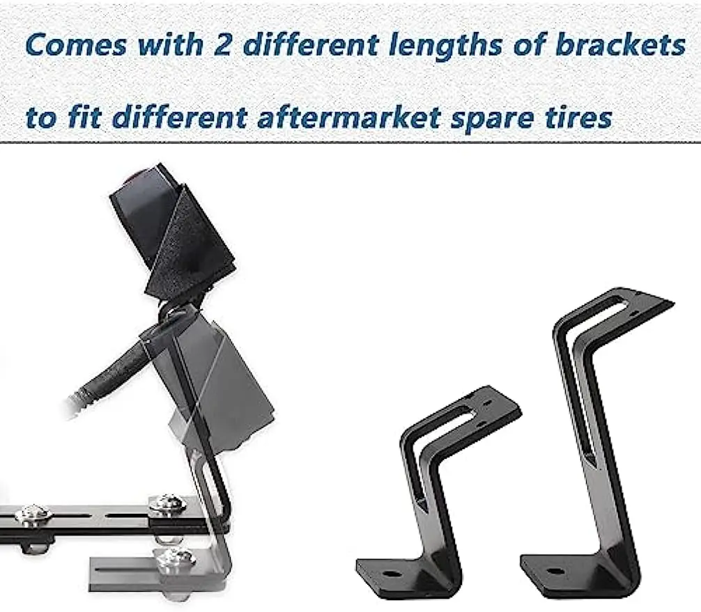 Jeep Wrangler JK Backup Camera Mount - Durable & Adjustable