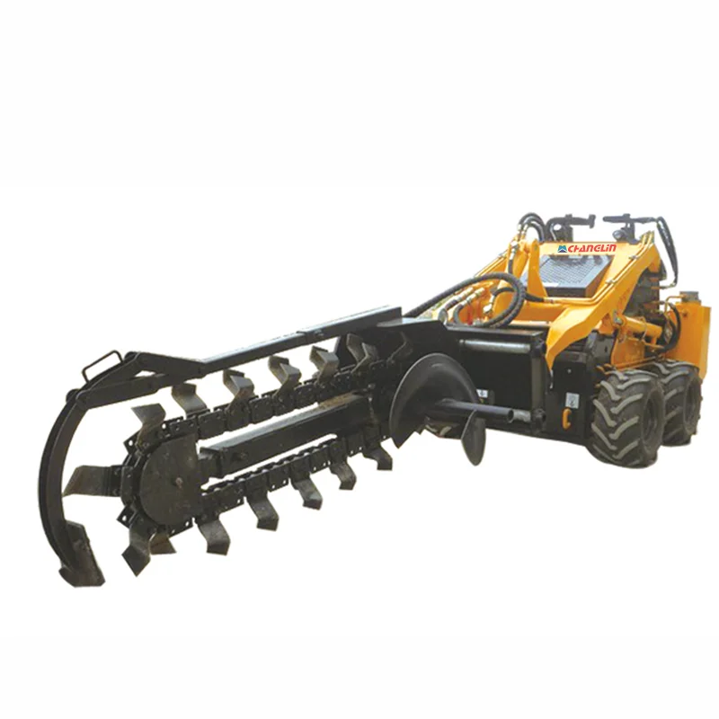 Changlin Sinomach 70kg 36.8kw Engine Small Mini Skid Steer Loader For ...