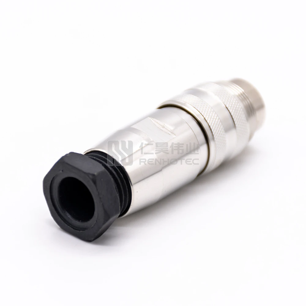 M16 Female Circular Connector 6 Pin Male Female Threaded Connector ...