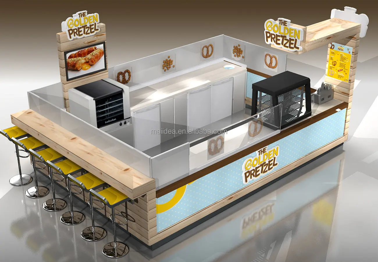Ideas de Diseño de Kioscos de Comida para Centros Comerciales para ...
