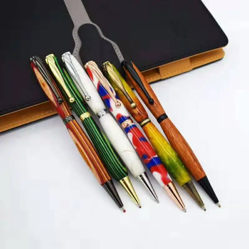 Slimline Fancy Pen Hardware Kits Diy 7mm Slim Pen Handmade Artisan ...