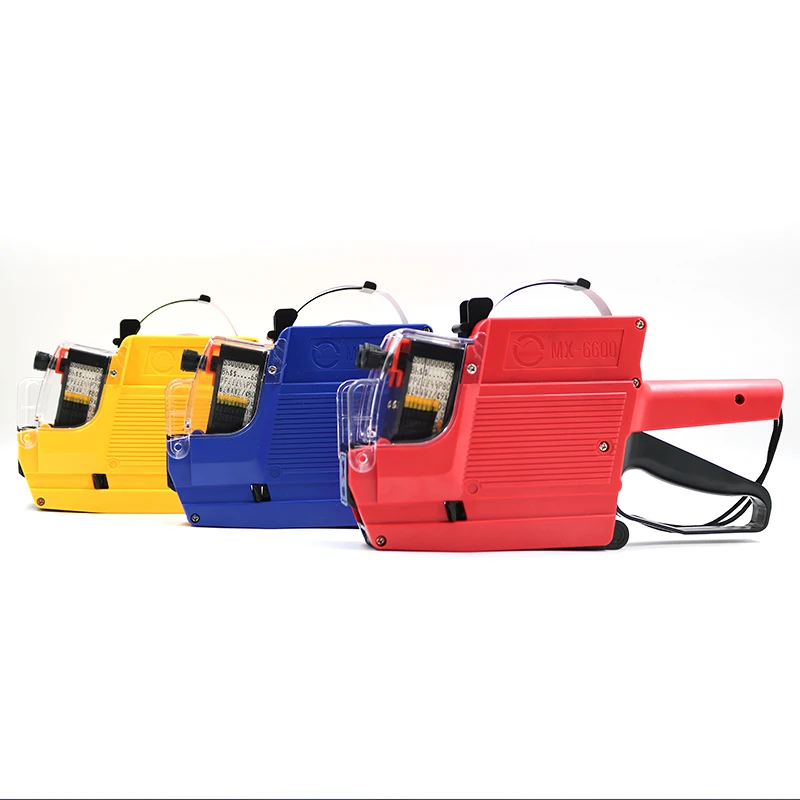 Double Row Label Price Labeling Machine For Supermarket,Value Pack ...