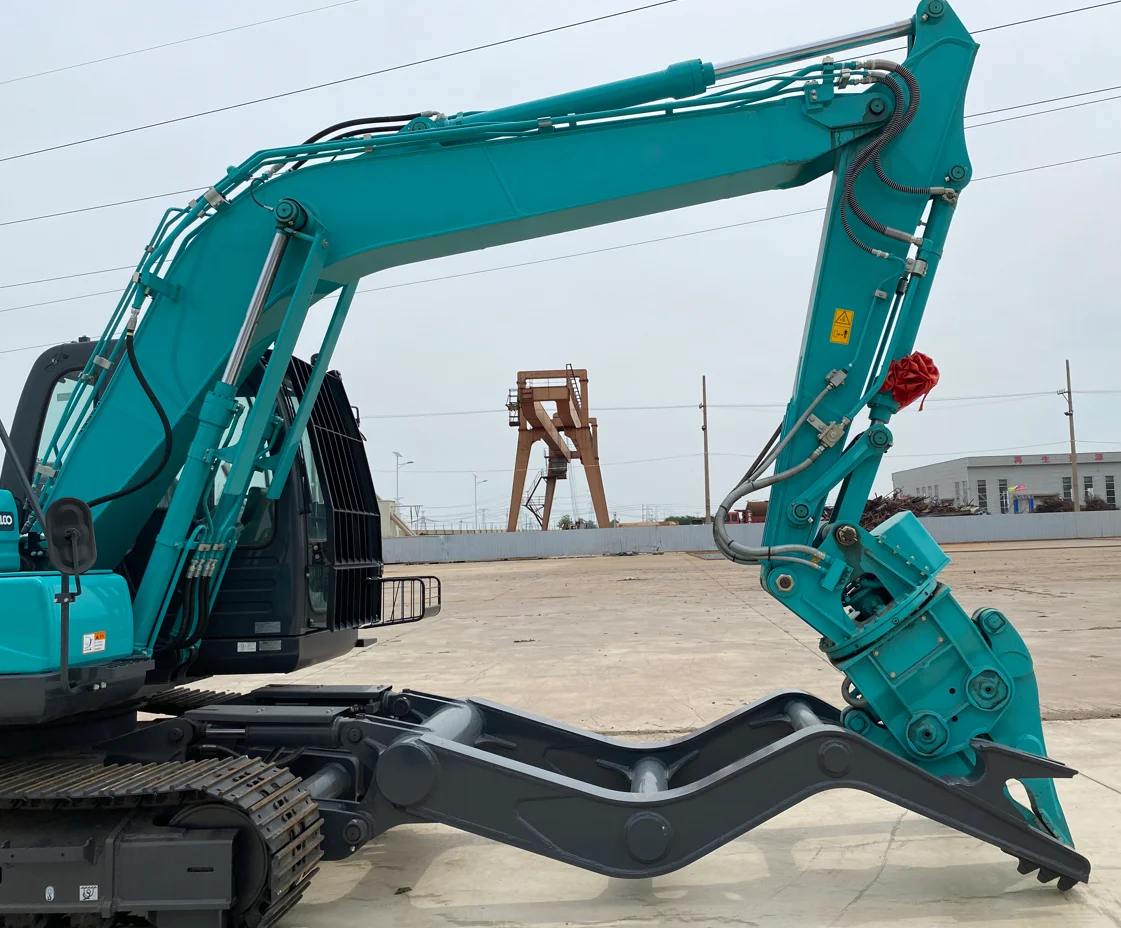 15t Excavator Car Dismantling Shear Old Auto Demolition System Scrap ...