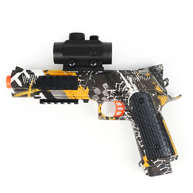 M4 Fully Automatic Rifle Gel Redesigned Telescoping Sniper Plastic Gel ...