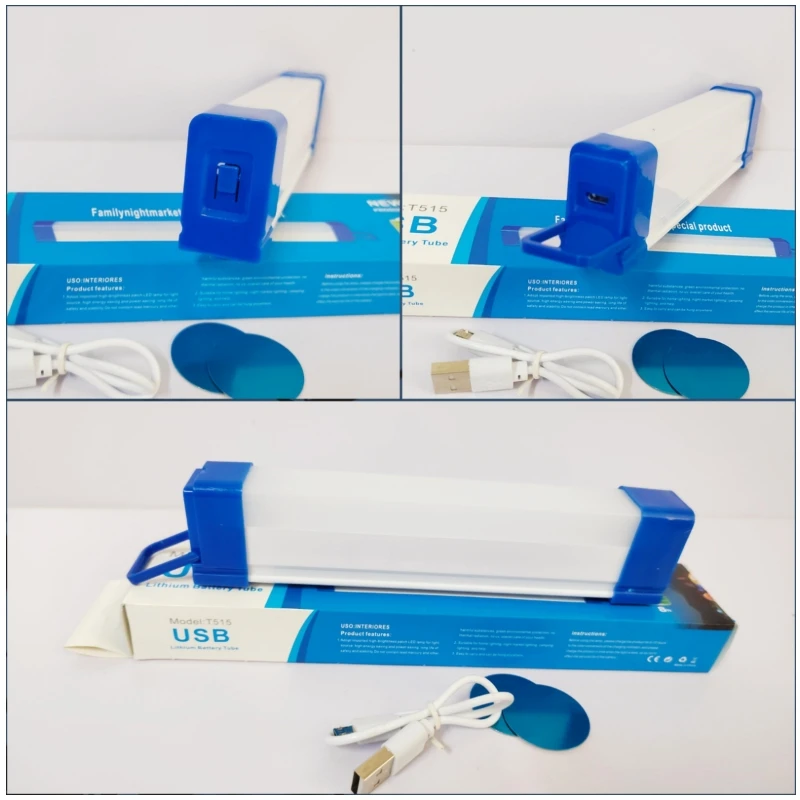 Usb 5v Light 20w 40w 60w Led Emergency Lighting T5 Rechargeable Tube Light - Buy T5 Rechargeable ...