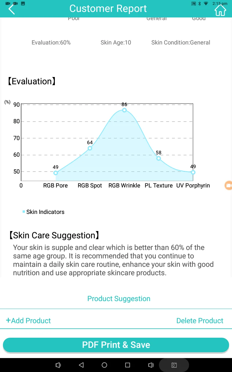 High Quality! Skin Color Analyzer Spectrophotometer/skin Analyser ...
