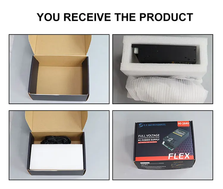 Rgb Full Modular Atx Psu 1000w 80 Plus Gold Computer Power Supply for ...