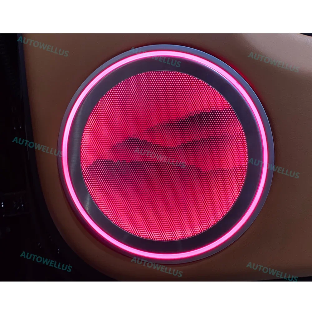 64-Color Dynamic Dashboard Door Panel Ambient Lights for Lixiang L7/L8 ...