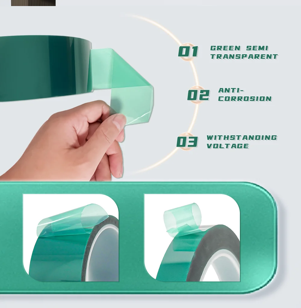 Electrical Insulation Acrylic Silicone ESD Polyimide Film High ...